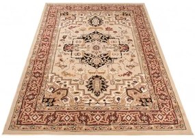 Klasický kusový koberec EUFRAT Q011A světle béžový Rozměr: 120x170 cm