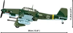 COBI 5767 Junkers Ju-87G-2 Stuka / Stavebnice / 571 kostek / 2 figurky