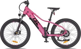 Juniorské elektrokolo inSPORTline ISL Savager 360 Wh 24" - model 2026 13" (130-155 cm) Blush Pink