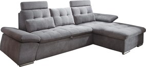 XXXLutz ROHOVÁ SEDAČKA, textil, kompozitní dřevo, tmavě šedá MID.YOU - Sedací soupravy - 002220026403