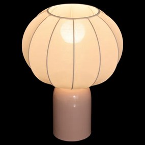 Atmosphera - Stolní lampa TOBIE 1xE27/60W/230V růžová
