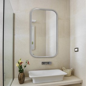 Zrcadlo Mirel Silver Rozměr: 40x60 cm