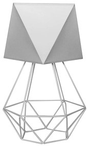 Helam | Stolní lampa ADAMANT LARGE 1xE27/60W/230V šedá | HE0458
