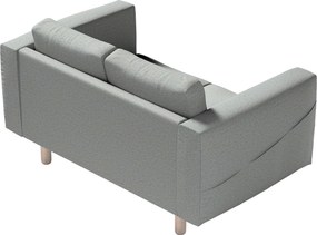 Potah na pohovku IKEA Norsborg 2-místná barva modrá látka pletený vzor