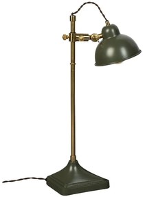 OnaDnes -20% Zelená kovová stolní lampa DUTCHBONE TODD