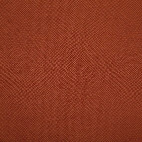 Taburet s úložným prostorem LILOU, samet, skládací, 38 x 38 x 38 cm, oranžový