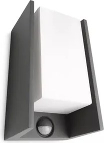 Philips Bridge IR 42W antracit / Venkovní nástěnné svítidlo / E27 / IP