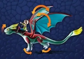 Playmobil® Dragons 71083 The Nine Realms - Feathers  Alex / Počet dílk