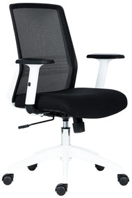 Kancelářská židle Novello WHITE černá