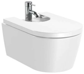 Roca Inspira - Závěsný bidet, s přepadem, otvor pro baterii, bílá A357525000