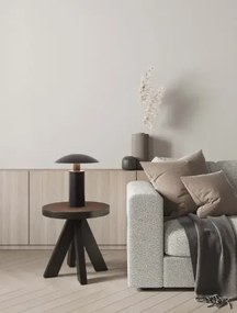 LED černá stolní lampa Karpos