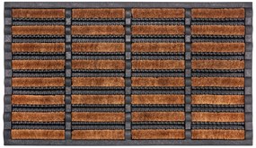 Hanse Home Collection koberce Rohožka Mix Mats Brushes 105647 Black Cocos Rozměry koberců: 40x60