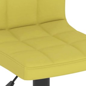 Barová židle zelená textil 334277