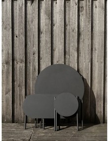 Zone Denmark Kovová skládací židle Disc Black