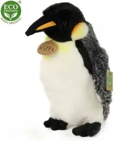RAPPA Plyšový tučňák 27 cm / ECO-FRIENDLY / od 0 měsíců