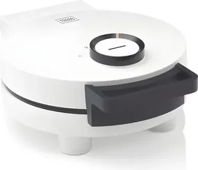 Trebs 13100 bílá / Vaflovač / 1000 W / 5 vaflí / tvar srdce