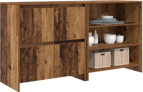 Servírovací skříň 2 ks Staré dřevo 70 x 41 x 75 cm 3393300