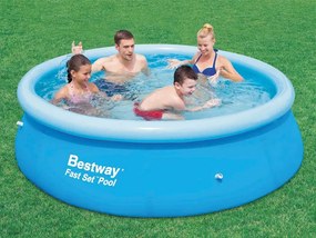 Bestway zahradní bazén s nafukovacím límcem 305/76 cm