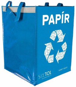 Sixtol Taška na tříděný odpad SORT EASY PAPER, 36 l