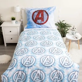 Jerry Fabrics Povlečení Avengers Heroes 140x200, 70x90 cm