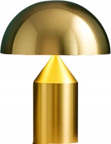 Lampa Aurora Dome elegantní, moderní zlatá kovová 36 cm Glamour Krásná