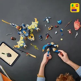 LEGO® NINJAGO® 71843 Rogue a robotický dračí jezdec / Počet dílků: 584