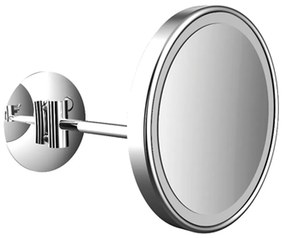 Emco Cosmetic mirrors Pure LED - Nástěnné kulaté LED-holící a kosmetické zrcadlo s osvětleným dotykovým senzorem a přímé připojení, 3…