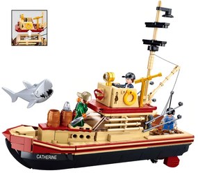 Sluban ModelBricks M38-B1118 Rybářská loď Catherine