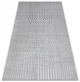 Dywany Luszczow Kusový koberec LIRA E2557 geometrický, šedá Rozměr koberce: 80 x 150 cm
