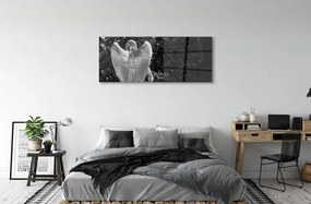 akrylový obraz Anděl křídla strom 120x60 cm