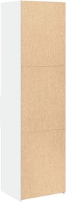 Skříň highboard bílá 50 x 42,5 x 185 cm kompozitní dřevo 3281455