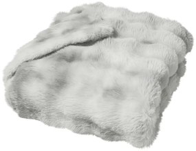 Šedá deka z mikroplyše 180x220 cm Mounty – douceur d'intérieur