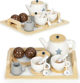 Dětská čajová sada TEA ECOTOYS 17 ks vícebarevná