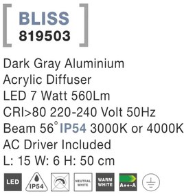 Venkovní LED lampa Bliss