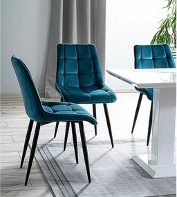 Čalouněná jídelní židle Chic Velvet - výběr z 8 provedení