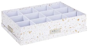 Krabice s přihrádkami ve zlato-bílé barvě Bigso Box of Sweden Jakob