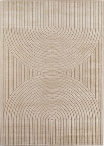 Ayyildiz, Běhoun Nova 1201 beige - na ven i na doma, 80x250, béžová, chodba / předsíň