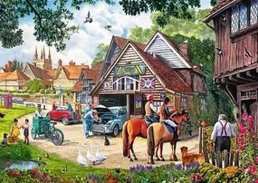 TREFL Puzzle Idylický život / 2x 500 dílků / 48 x 34 cm