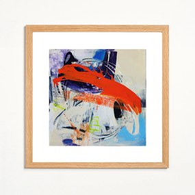 Evgeniya Zolotareva | Spectrum of Dissonance Rám: Černý, Velikost: 60 x 60 cm