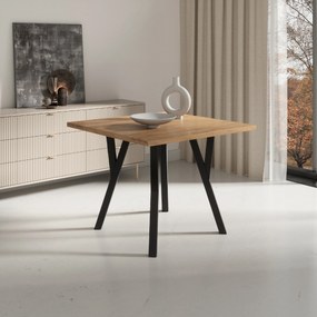 ADRK Furniture Sada stůl s židlemi RODOS 84 SE-ROD-84-L