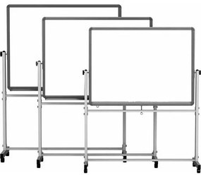 Magnetická tabule pojízdná BASIC 120x90 cm