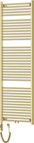 Mexen Mars, elektrické topné těleso 1800x600 mm, 900W, zlatá lesklá, W110-1800-600-2900-50