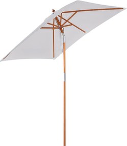 Slunečník Outsunny 200 x 150 x 235 cm - Nastavitelný zahradní slunečník s naklápěcími možnostmi, voděodolný a UV-odolný pro pláž, balkon, terasu a zah