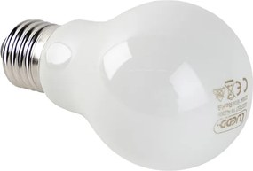 Sada 5 LED žárovek s opálovým sklem E27 1W 80lm 2200K