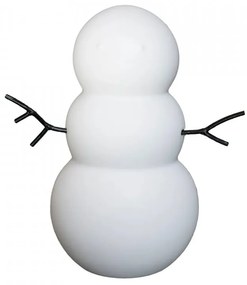 Keramický sněhulák Snowman White 16,5 cm DBKD
