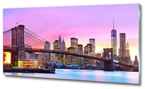 Wallmuralia Foto-obraz fotografie na skle Manhattan New York 100x50
