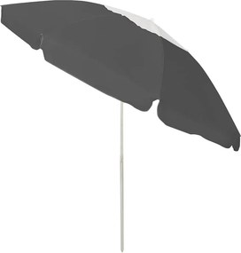 Plážový slunečník antracitový 240 cm 314714