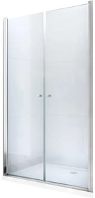 Mexen Texas otočné sprchové dveře 80 cm, Průhledné, Chromovaná - 880-080-000-01-00