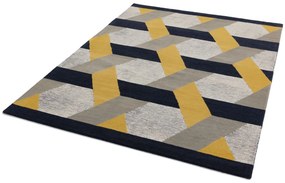 Žlutý  koberec Moby Gold Rozměry: 200x300 cm