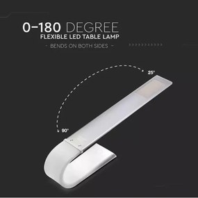 LED Flexibilní stmívatelná stolní lampa LED/6,5W/5V 3000K/4500K/6000K
